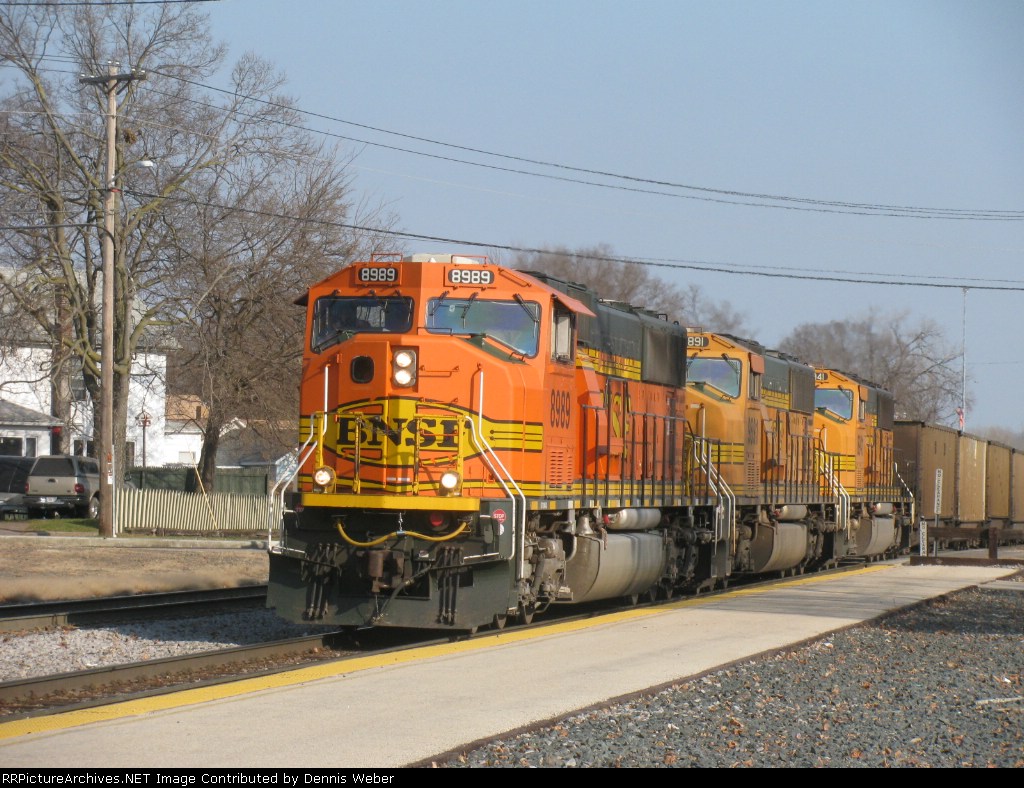 BNSF 8989 Tomah Sub.